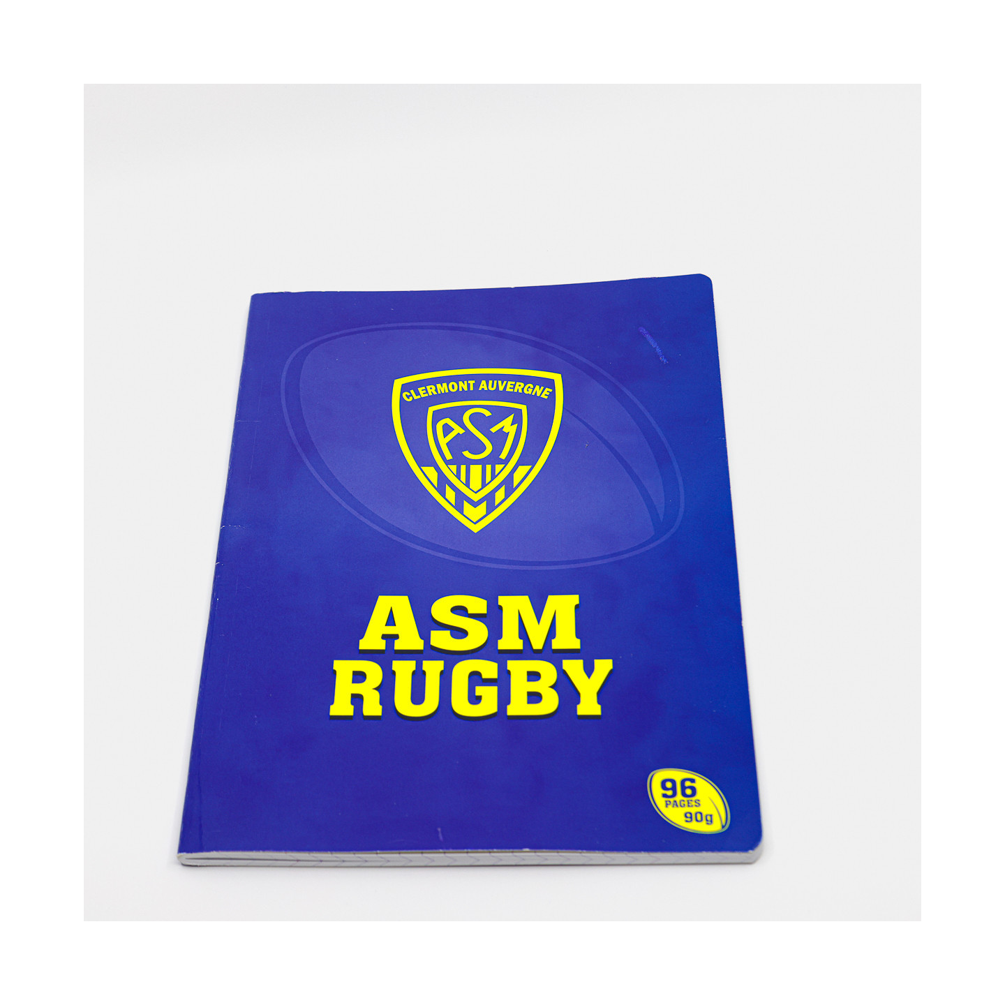 Cahier réglure grand format blason ASM Clermont